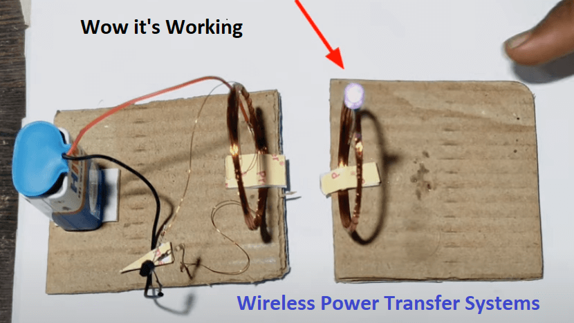 How To Make Wireless Power Transfer Systems | Electromagnetic Induction ...